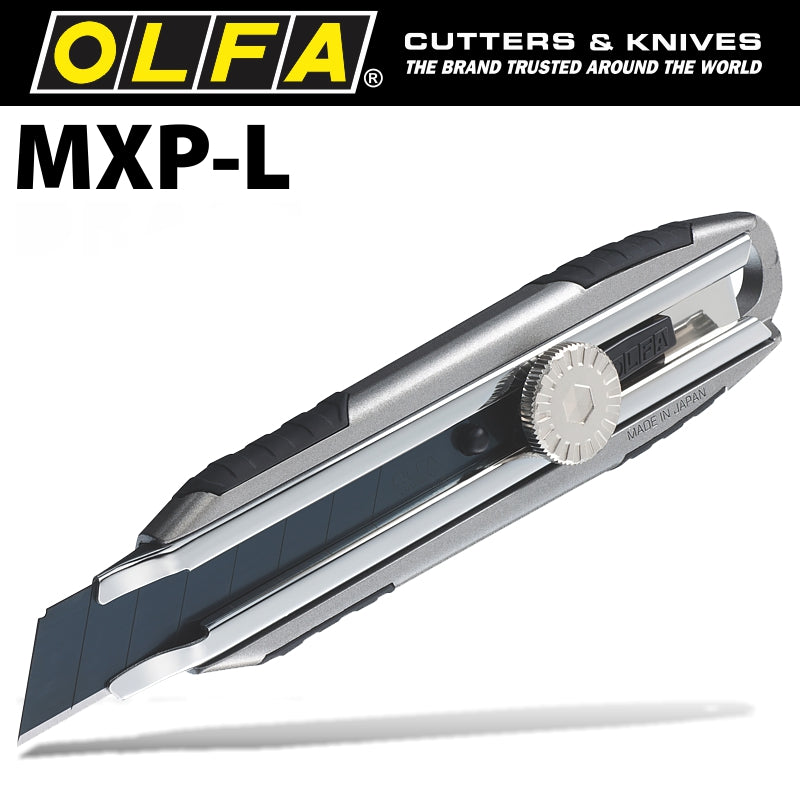 Olfa cutter 18mm with blade wheel lock + excelblack blade – Price Conscious Spot - PC SPOT