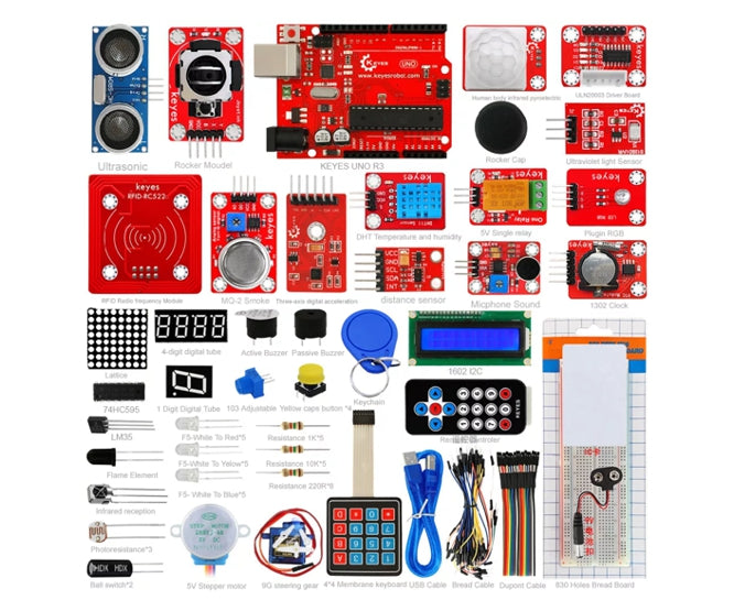 Arduino uno r3 starter / education kit ke0084 – Price Conscious Spot ...